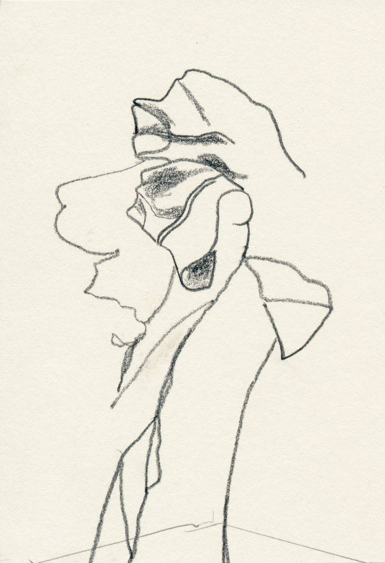 Two Faces Drawing by Daniel Torrado Hermo | Saatchi Art