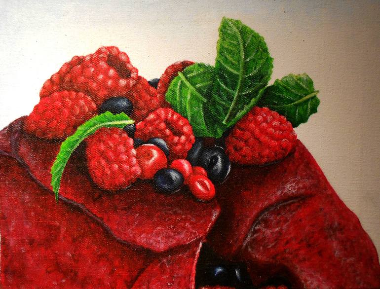 Summer Pudding Painting by Emily Henriques | Saatchi Art