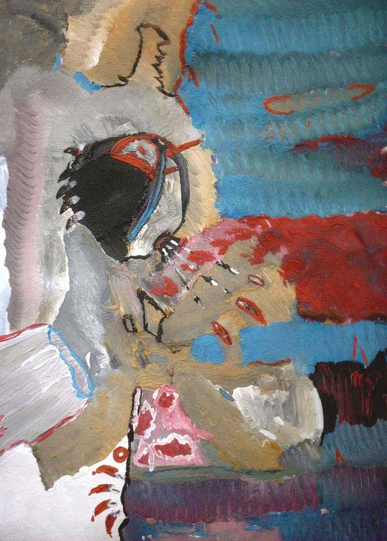 Королевский плевок / King spit Painting by dmitry kazakov | Saatchi Art