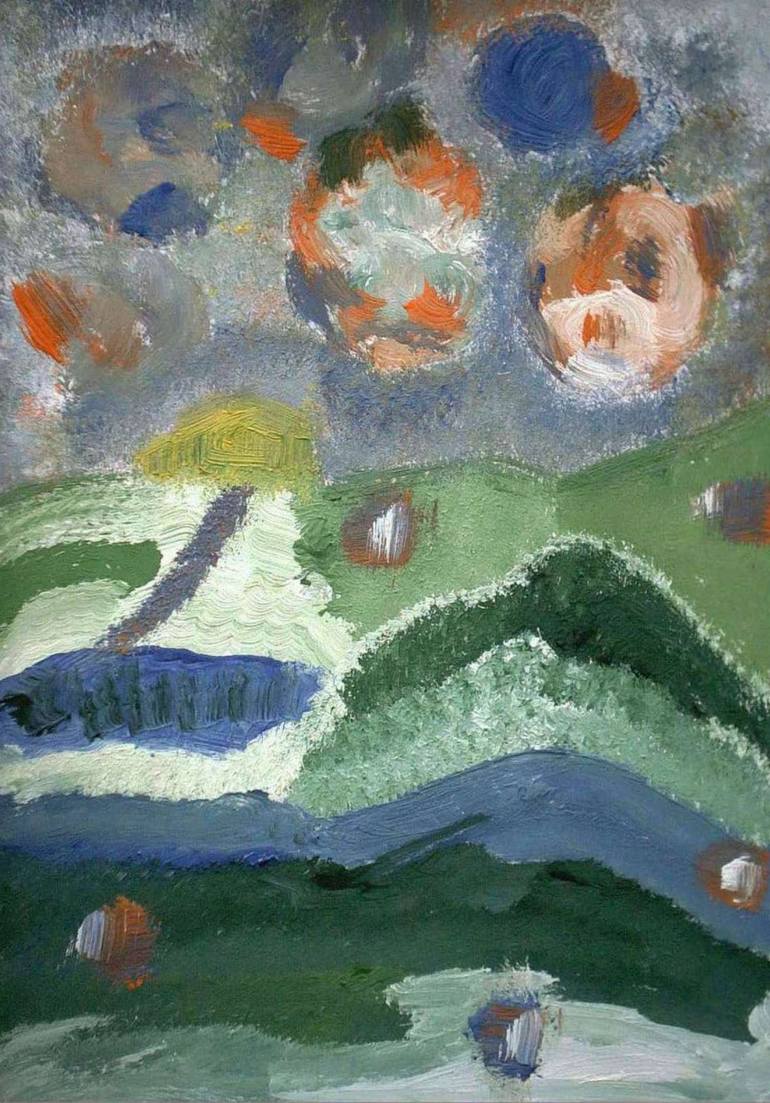 растрёпанное небо / dishevelled sky Painting by dmitry kazakov ...