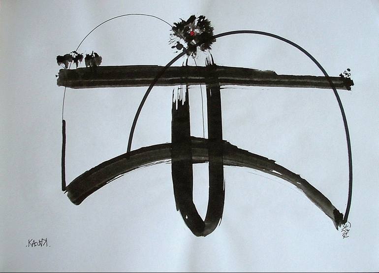 теневой бог / shadow God Drawing by dmitry kazakov | Saatchi Art