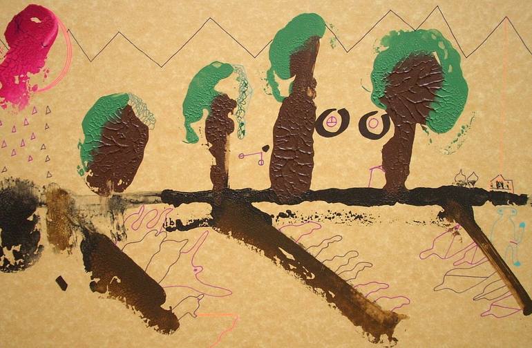 Они повсюду / They are everywhere Painting by dmitry kazakov | Saatchi Art