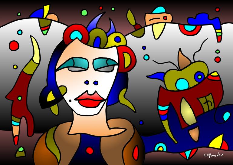 Indecision Drawing by Wolfgang Karl | Saatchi Art