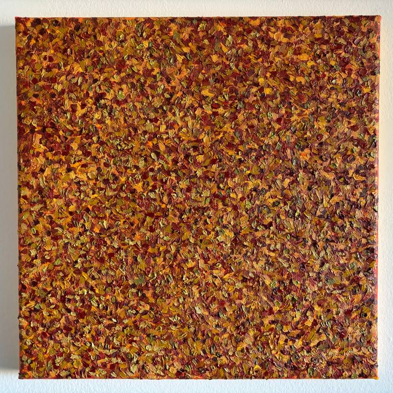 Untitled Yellow Ochre Painting by Nathan Reinhold | Saatchi Art