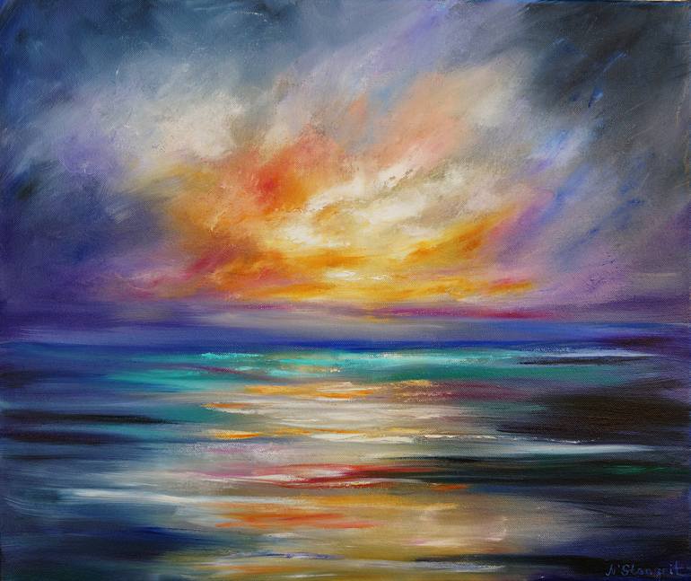 Аtmosphere and Metamorphosis Painting by Natalia Stangrit | Saatchi Art