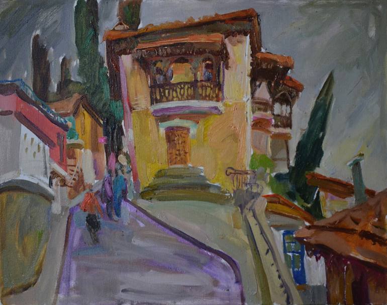 Walks Painting by Svetlana Kalinicheva | Saatchi Art