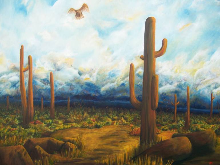 Deserts Breath Painting by Maria Madden | Saatchi Art