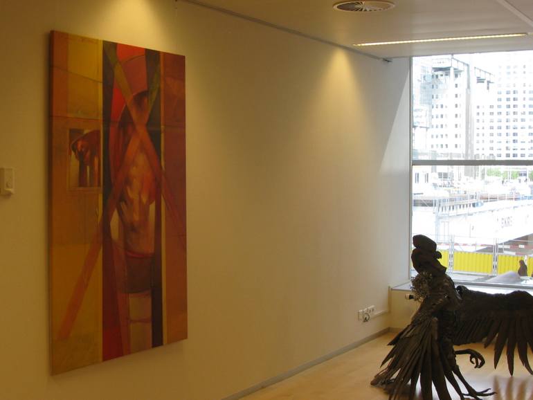 Animus Corpus Movement IX Painting by Jorge Posada | Saatchi Art