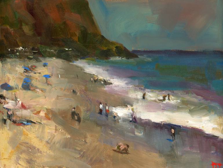 Golden State Painting by Darren Thompson | Saatchi Art