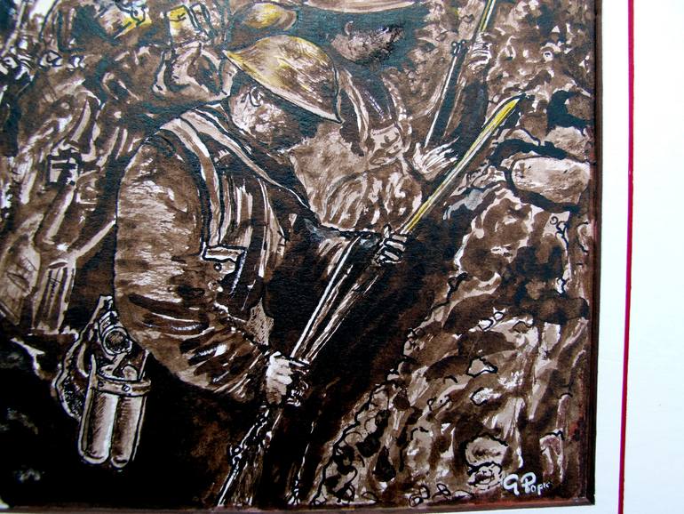 Fix Bayonets Painting by Graham Pope | Saatchi Art