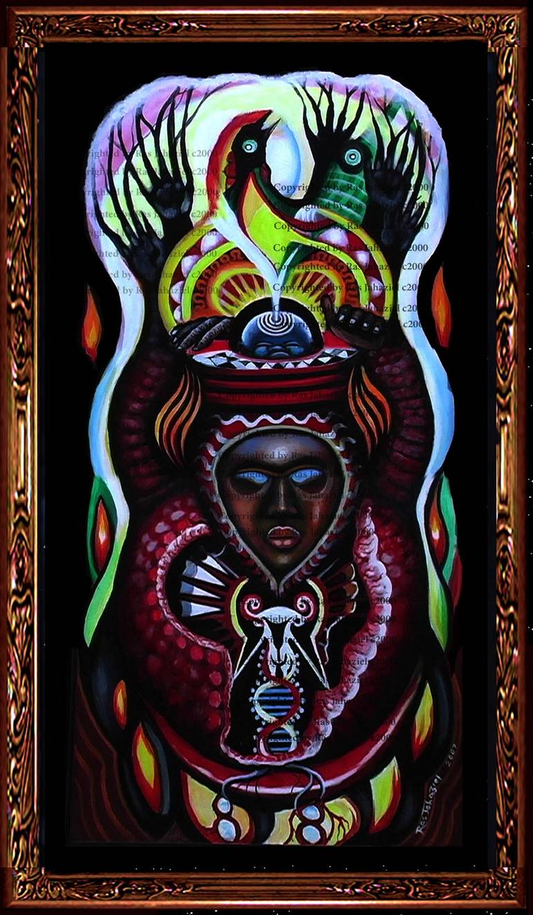 UPRISING 2 Painting by Ras Jahaziel Tafari | Saatchi Art