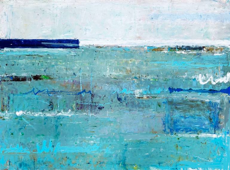 Early Morning Marshes Drawing by Mary Ruggeri | Saatchi Art