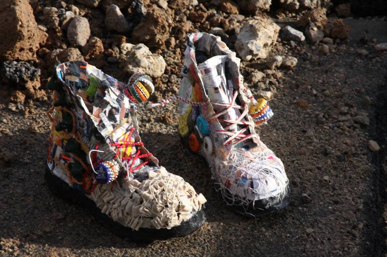 Youth make a stomp on the world Sculpture by Heidi Kemp | Saatchi Art