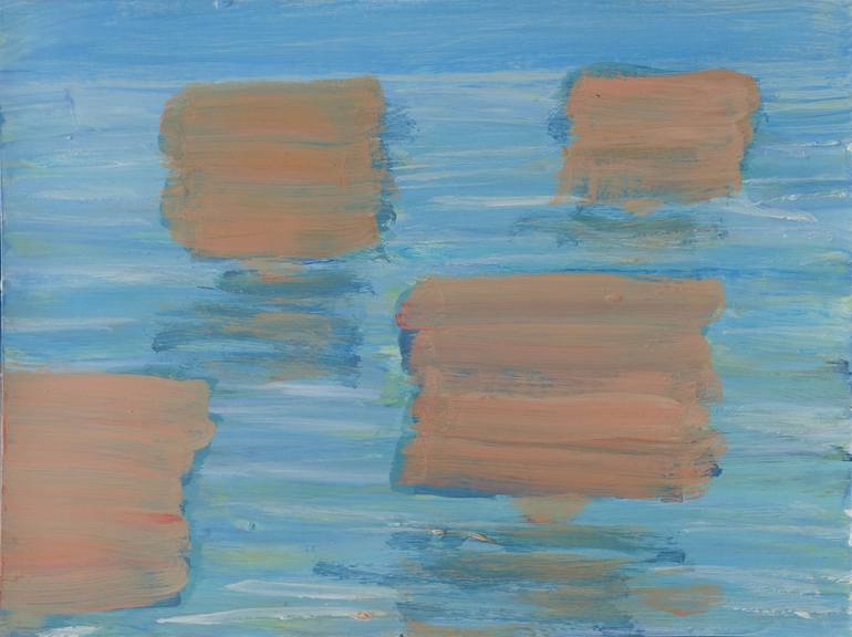 Asian fleet Painting by Frank Zijlstra | Saatchi Art