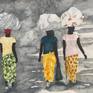 Washer Women Painting by ross moore | Saatchi Art