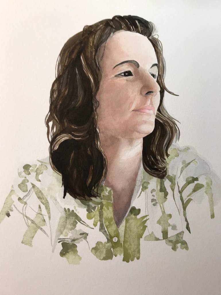 Rebecca Painting by ross moore | Saatchi Art
