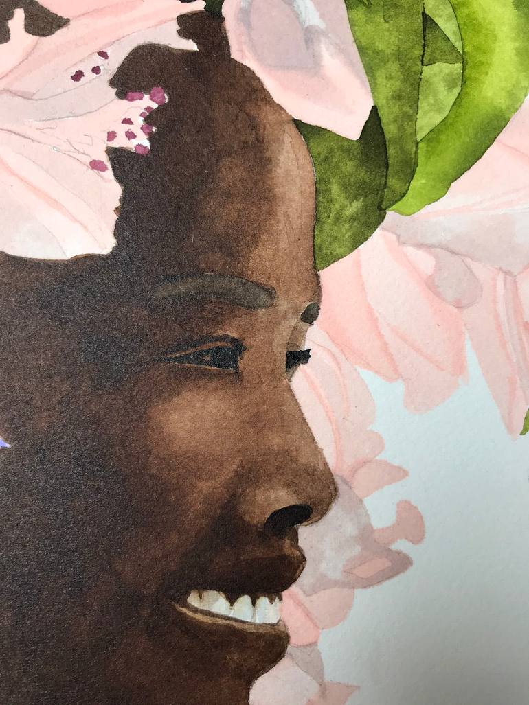 Madeira Flower Queen Painting by ross moore | Saatchi Art