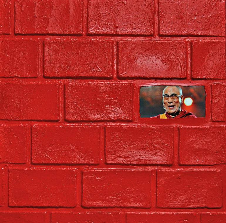 OVER THE WALL Painting by Maria Savino | Saatchi Art