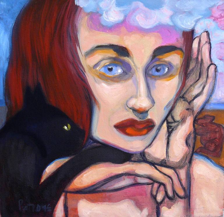 Constante de cielo Painting by Virginia Patrone | Saatchi Art