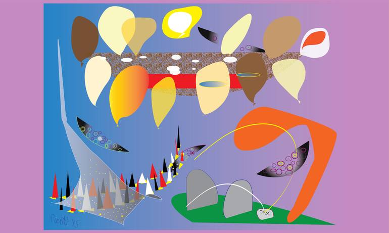 The upper room Painting by Rupert Picott | Saatchi Art