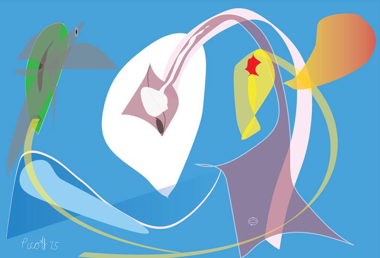 A love song for Sophia Painting by Rupert Picott | Saatchi Art