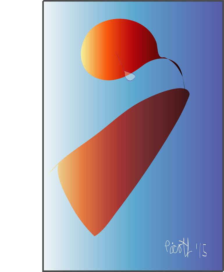 Teardrop Painting by Rupert Picott | Saatchi Art