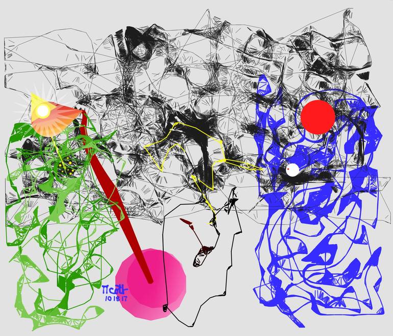 From the great mystery 141 Painting by Rupert Picott | Saatchi Art