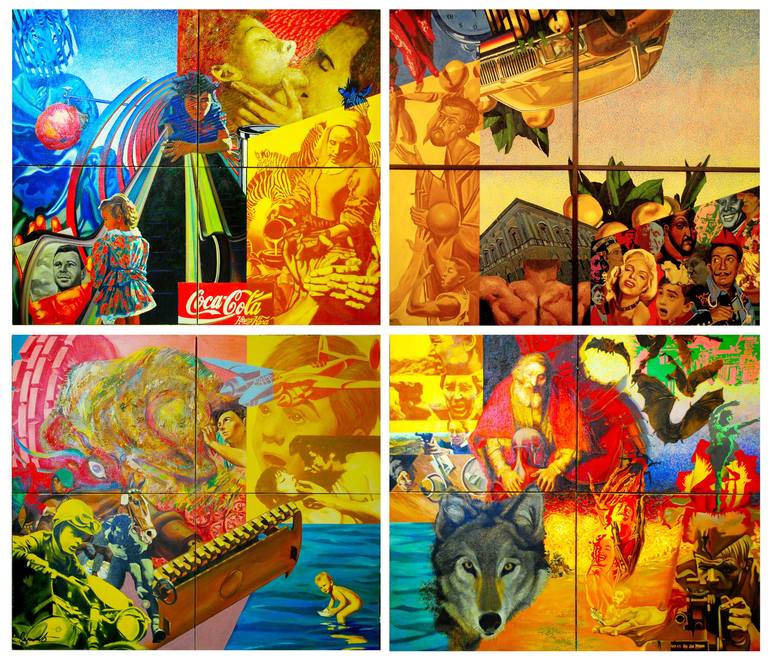 Universal History Painting by Gregory Radionov | Saatchi Art