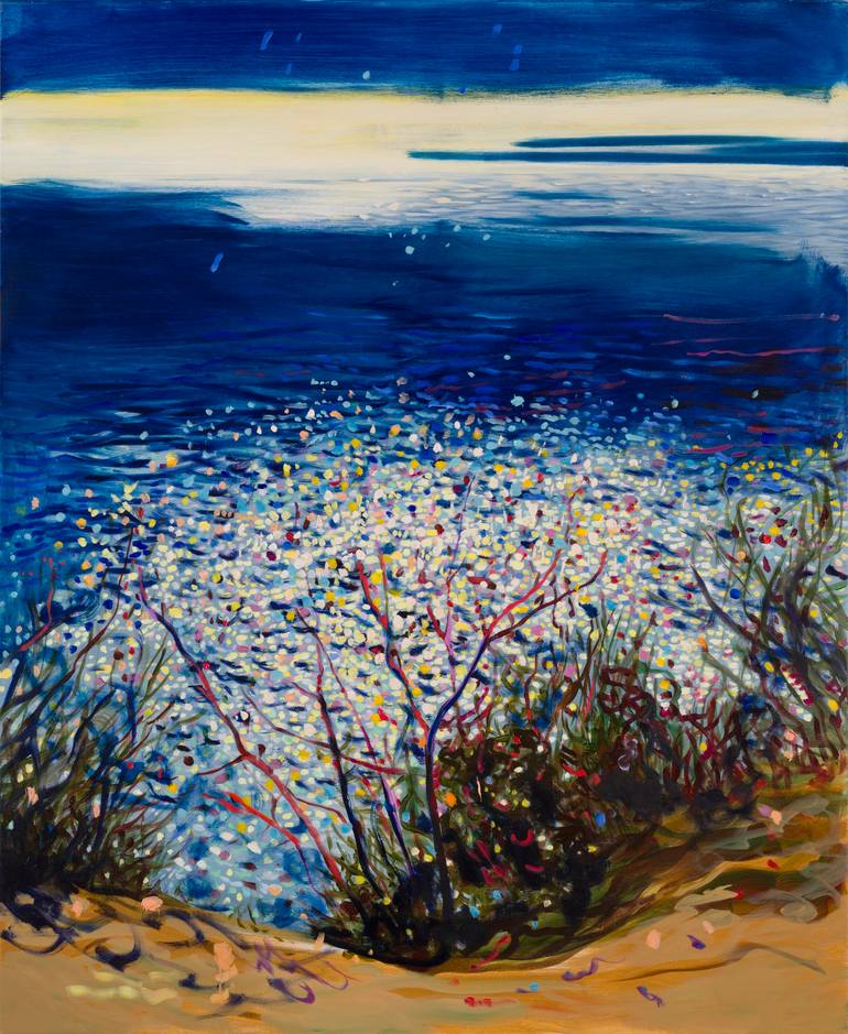 Orlowo Swarm Painting by GrażYna Smalej | Saatchi Art