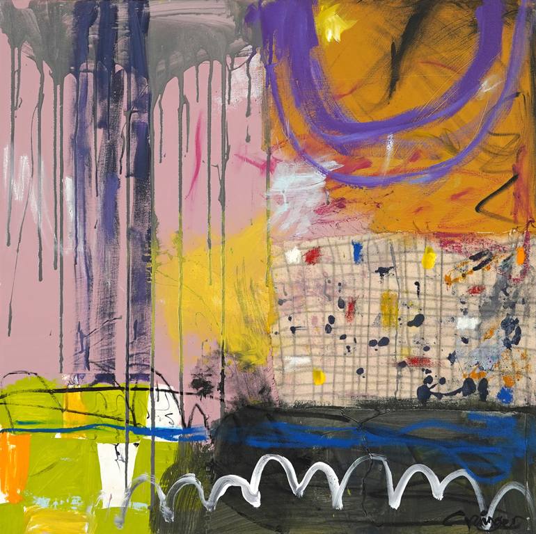 Did You Miss Me Painting by Lesley Grainger | Saatchi Art