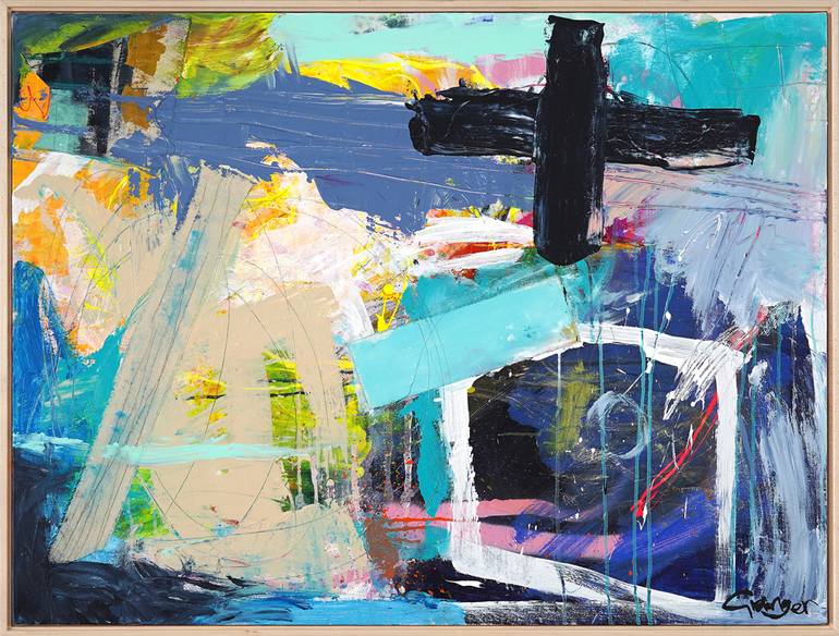 On A F*#!*@ Roll People Painting by Lesley Grainger | Saatchi Art