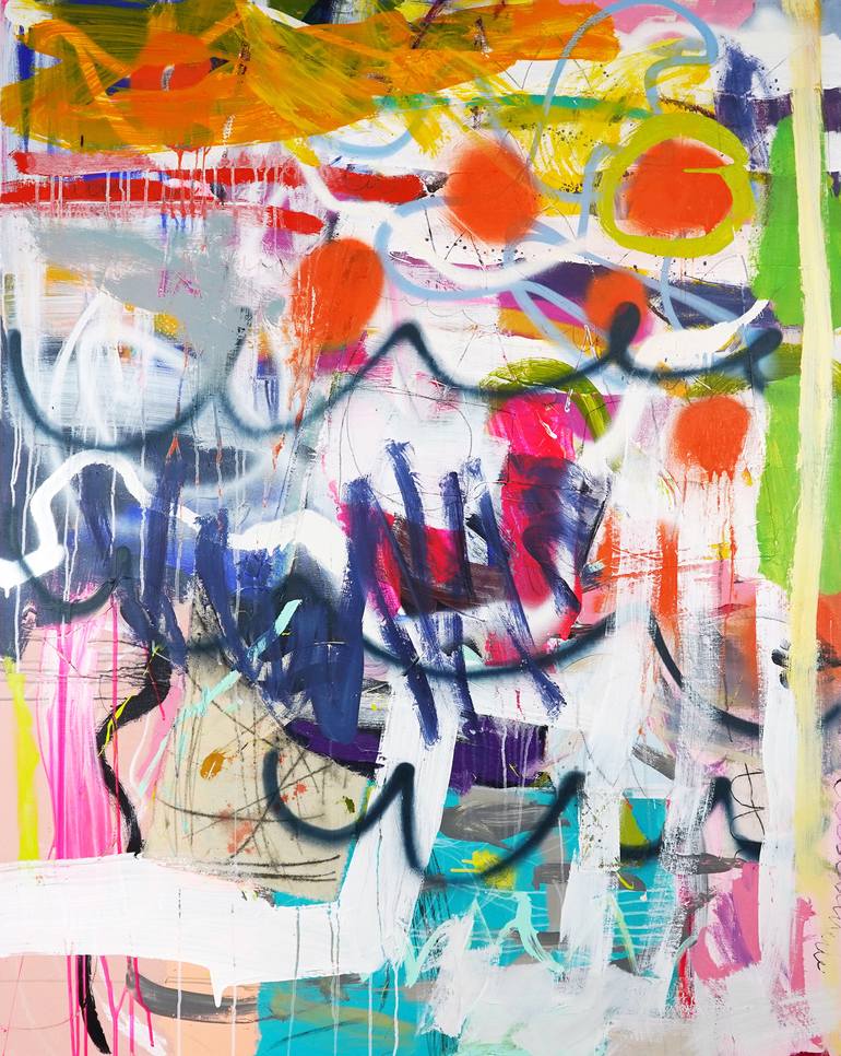 Mindfull Painting by Lesley Grainger | Saatchi Art