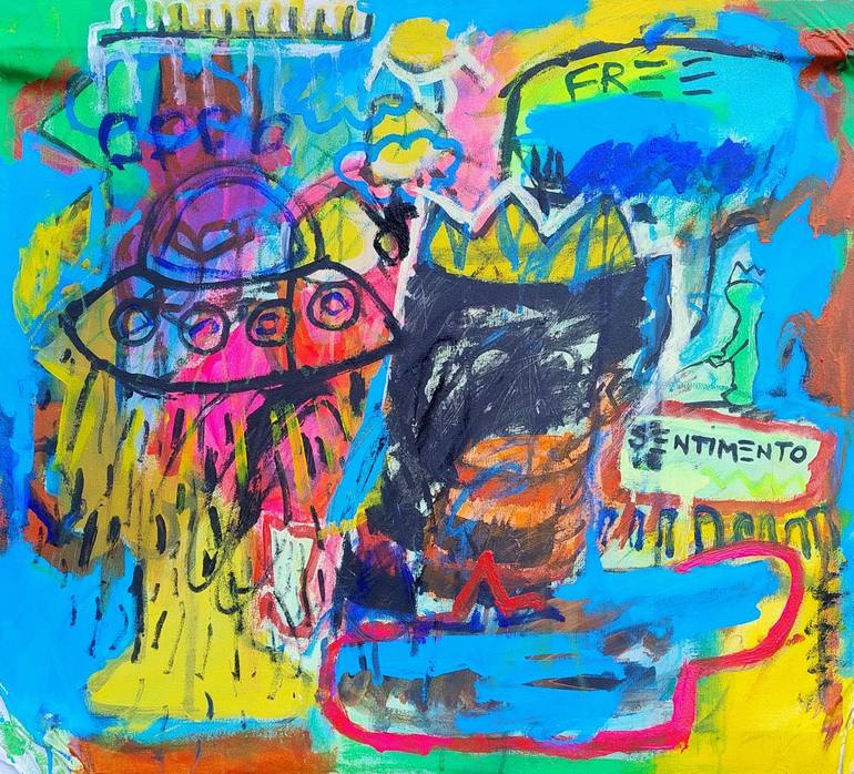 The Death Of Dennis Painting by Daniel Pincham-Phipps | Saatchi Art