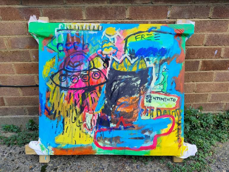 The Death Of Dennis Painting by Daniel Pincham-Phipps | Saatchi Art