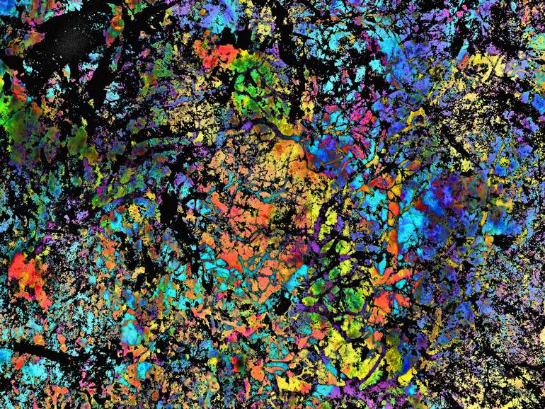 Explosion-of-Colour, Edit B Photography by Nawfal Johnson Nur | Saatchi Art