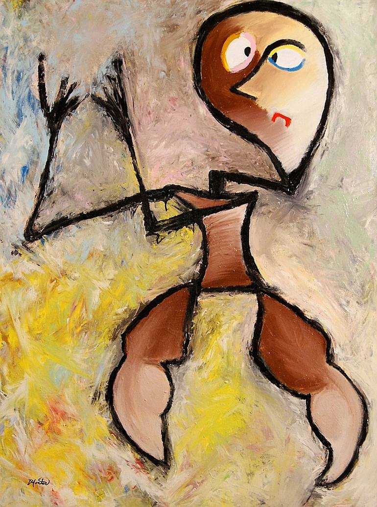 The Musician Painting by Matthew Montero | Saatchi Art