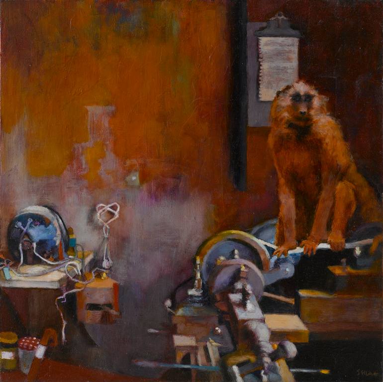 Studio Visit Painting by Sherre Wilson-Liljegren | Saatchi Art