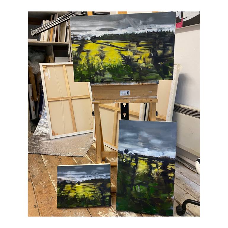 Moving home Painting by Angela Edwards | Saatchi Art