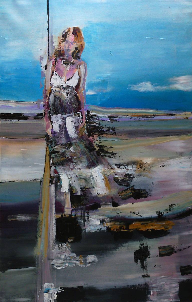 SL-9 Painting by OSCAR ALVAREZ | Saatchi Art