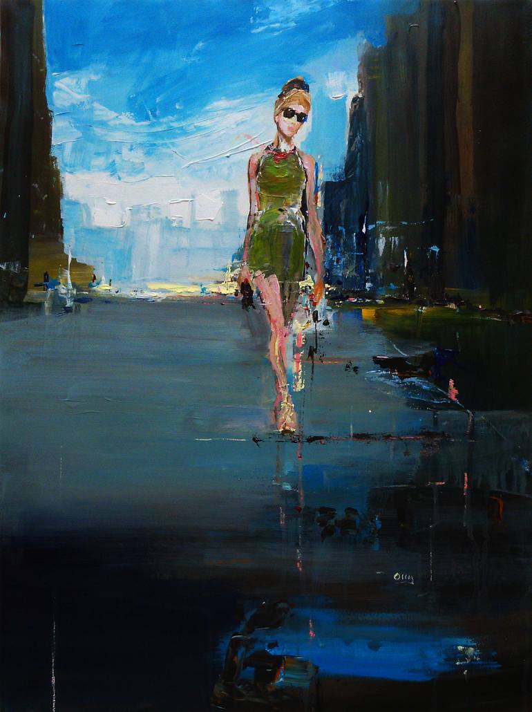 U-SL2 Painting by OSCAR ALVAREZ | Saatchi Art