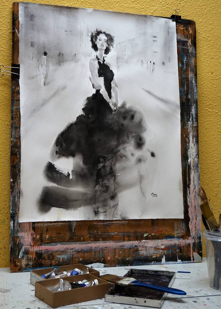 w-15 Painting by OSCAR ALVAREZ | Saatchi Art