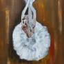 Ballet dancer Painting by OSCAR ALVAREZ | Saatchi Art