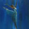 Dancer 9 Painting by OSCAR ALVAREZ | Saatchi Art