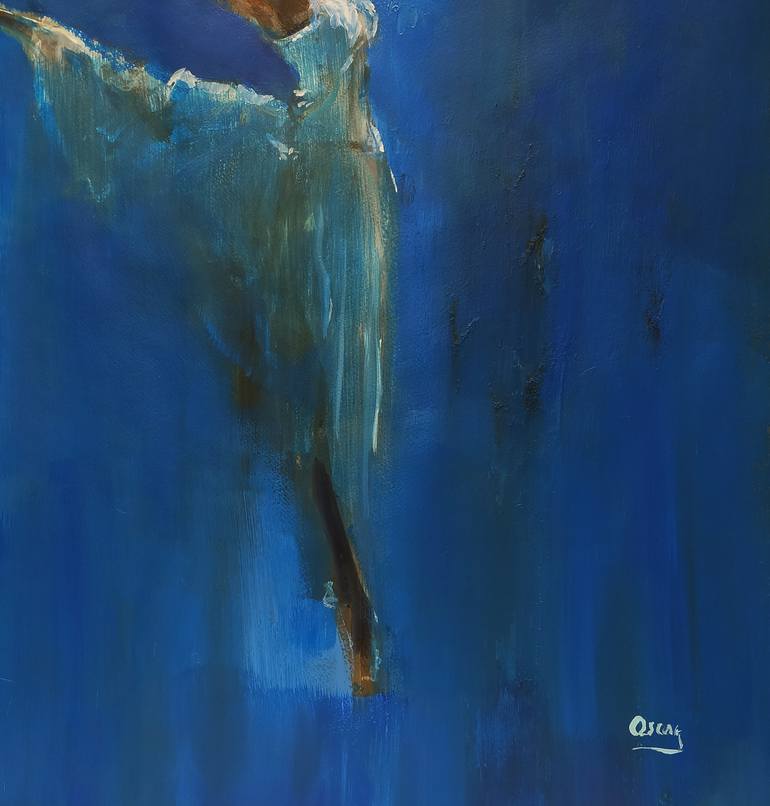 Dancer 9 Painting by OSCAR ALVAREZ | Saatchi Art