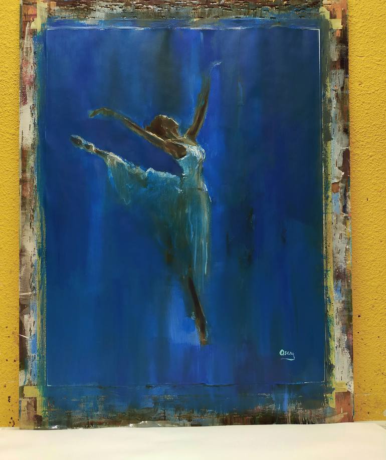 Dancer 9 Painting by OSCAR ALVAREZ | Saatchi Art