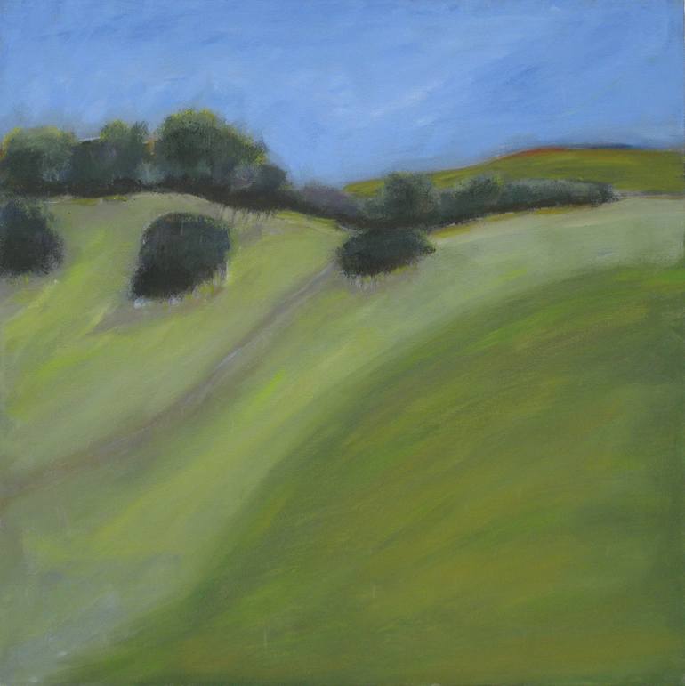 Field Painting by Robin Grindley | Saatchi Art