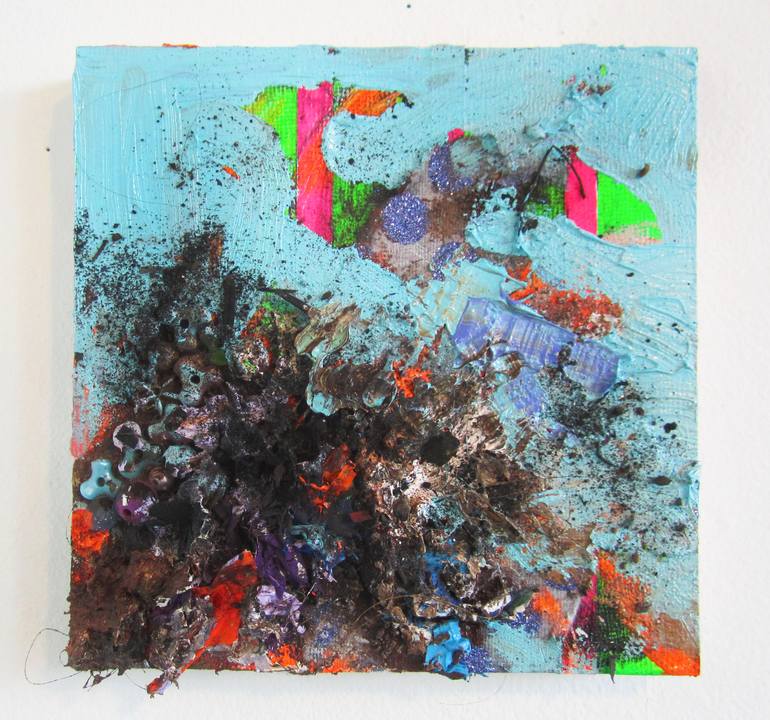 Lizard Key Chains Painting by Sarah Colby | Saatchi Art