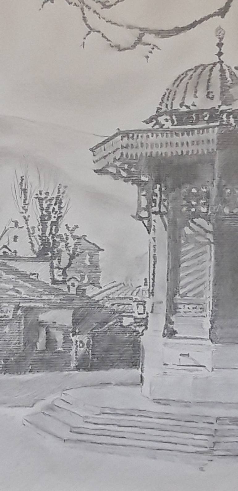 Sebilj, Sarajevo Drawing by Admir Imamovic | Saatchi Art