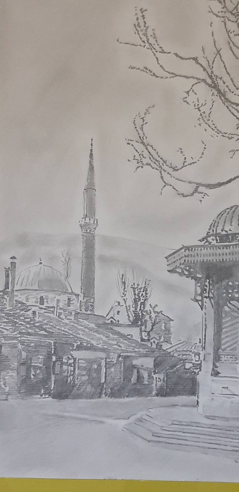 Sebilj, Sarajevo Drawing by Admir Imamovic | Saatchi Art