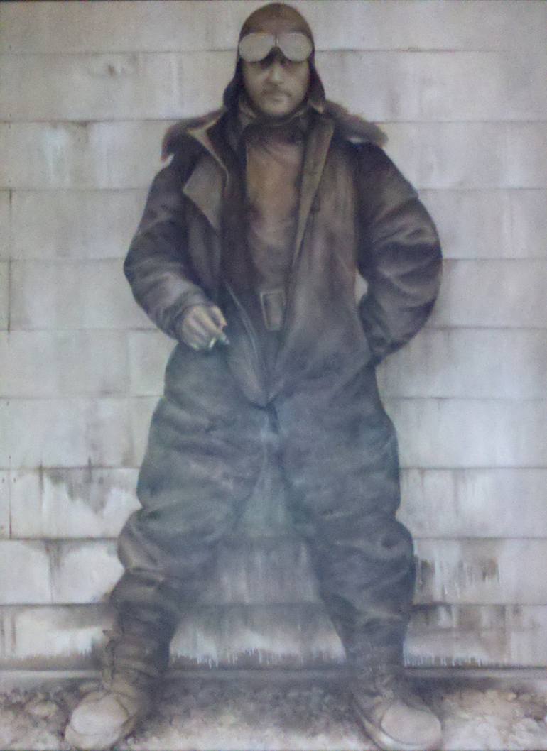 Big Bill Hobson Painting by Ruth Vickers | Saatchi Art